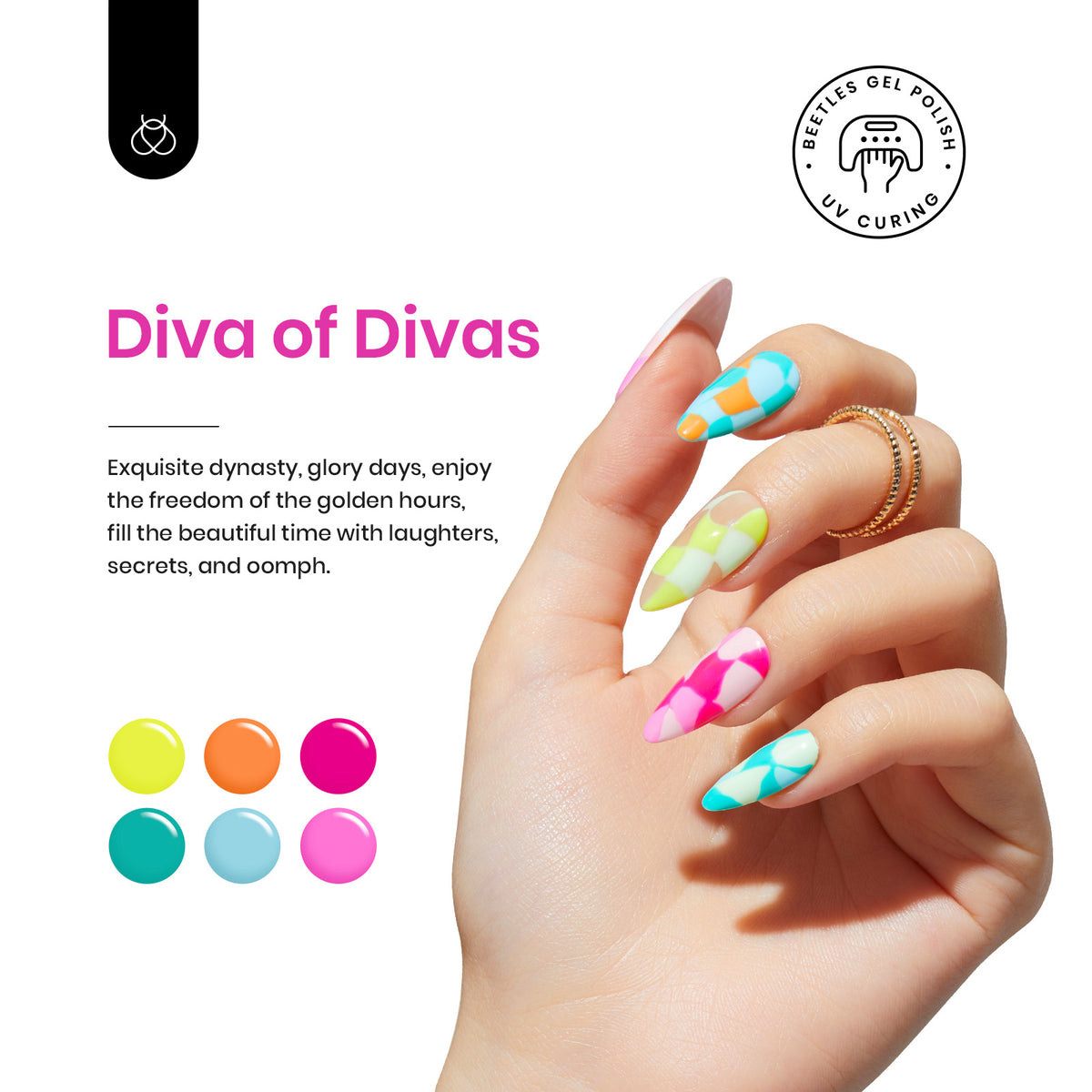Diva of Divas - 20 Gel Colors Set with Top and Base Coat (5ml/Each ...