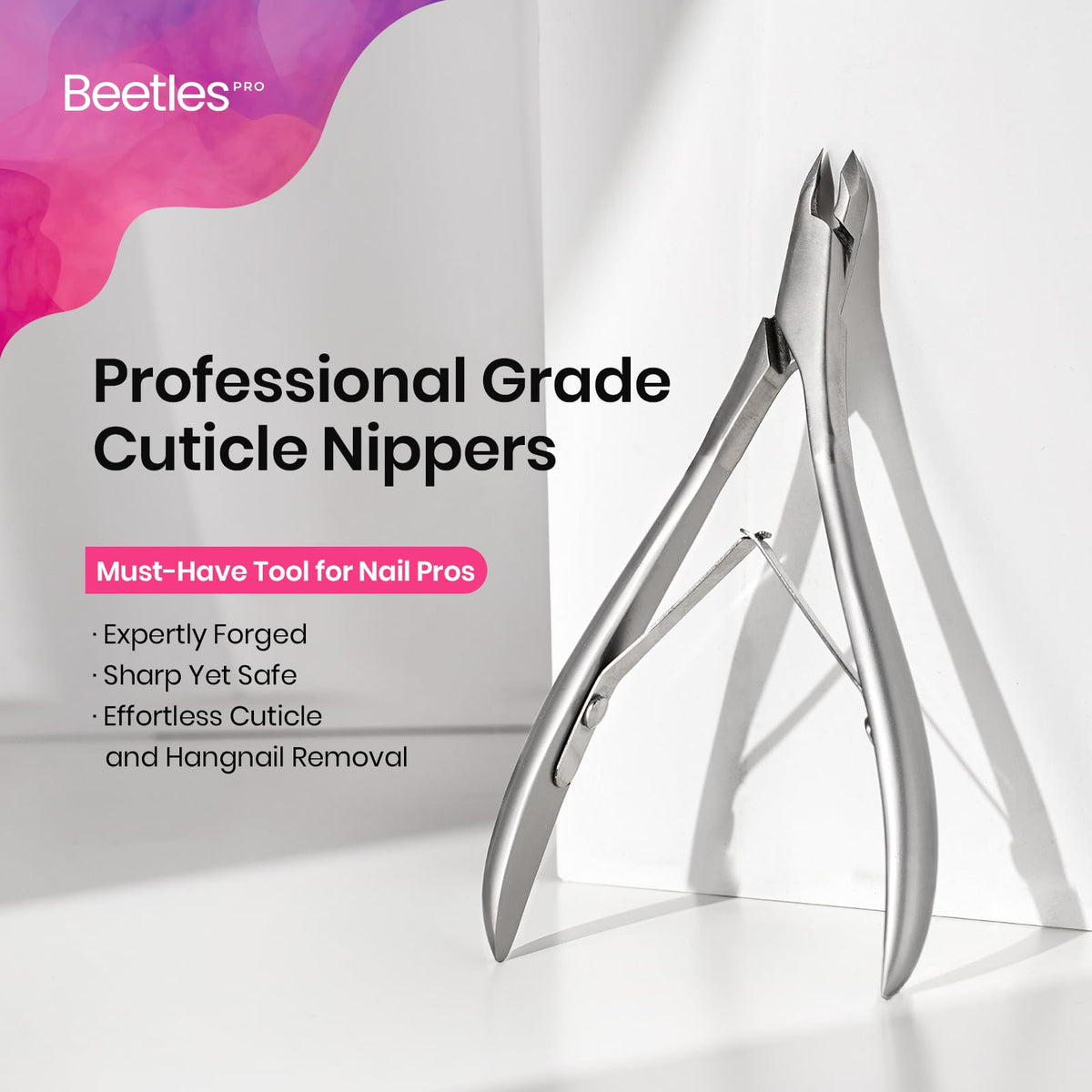 Professional Grade - Beetles Cuticle Nippers Professional Trimmer ...