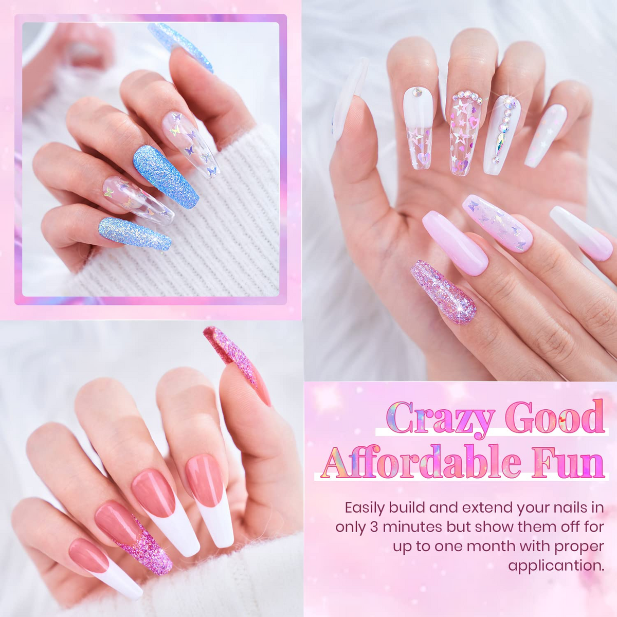 Lazy Girl | Poly Extension Gel Kit #089 – Beetles UK